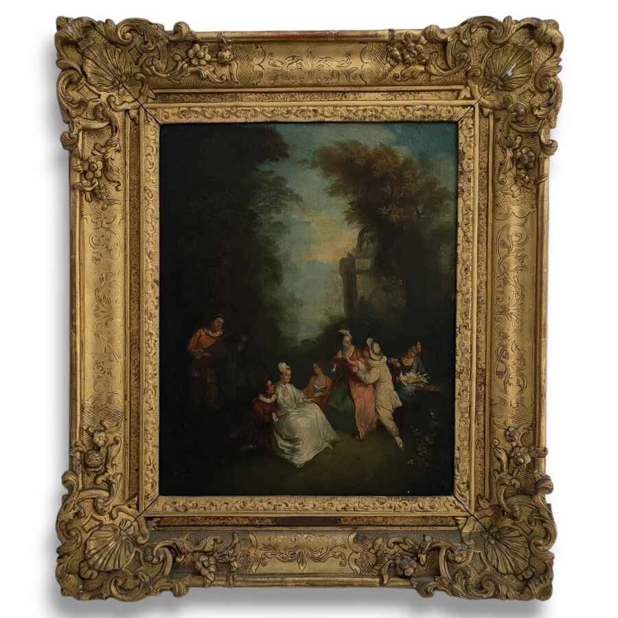 Jean-Antoine Watteau | FRANCAISE du XVIIIème, dans le goût de Jean ...