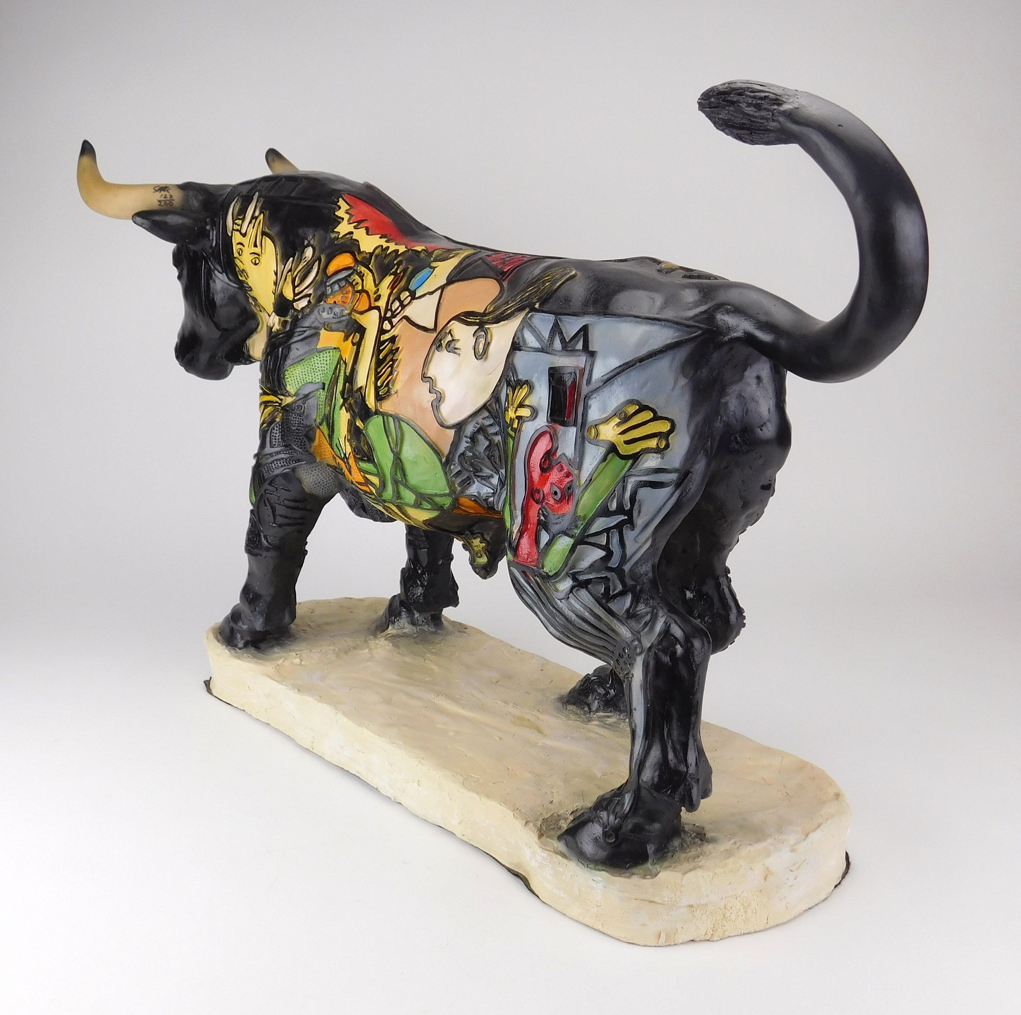 Steve Kaufman | Bull | MutualArt