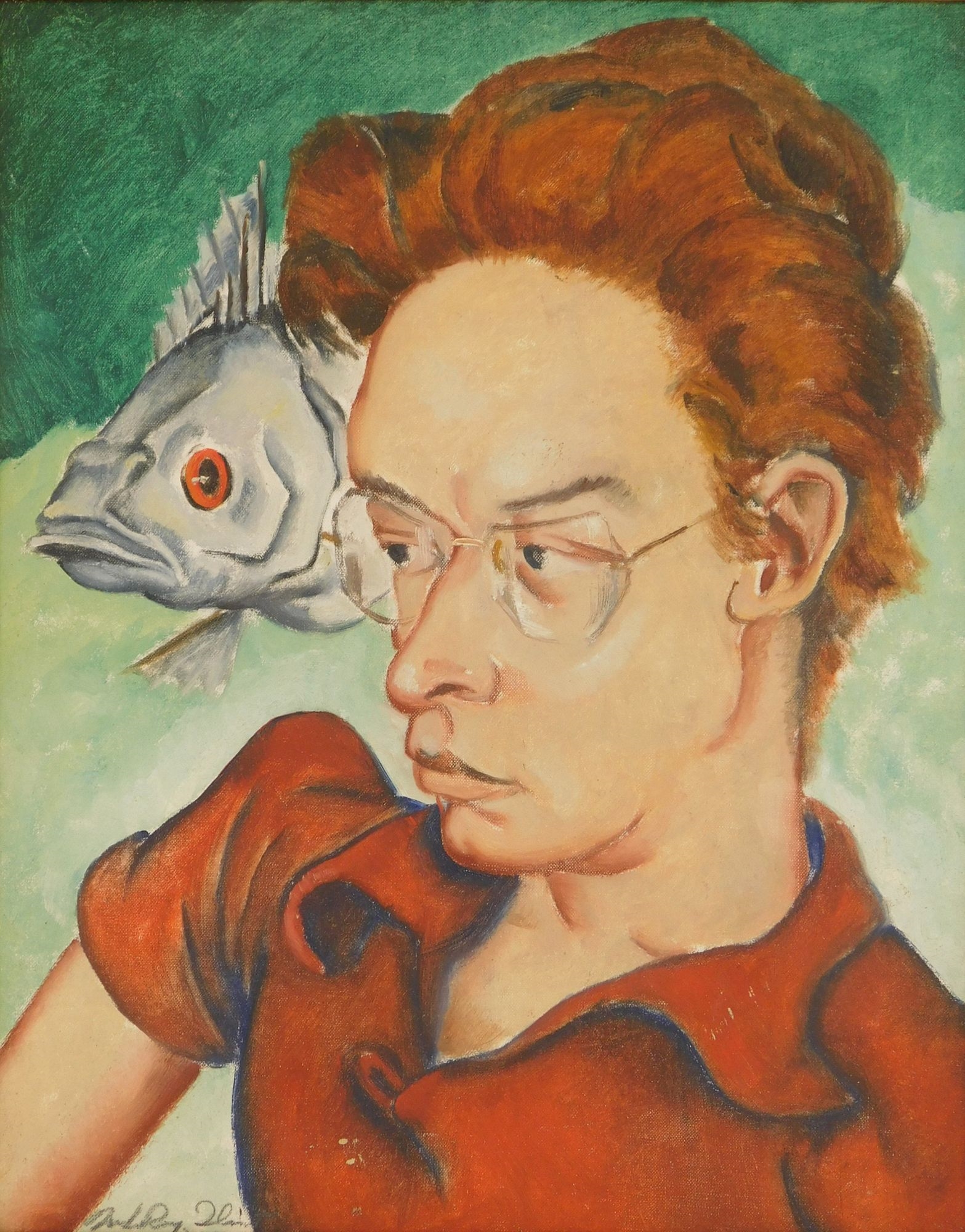 LeRoy Walter Flint | Self-Portrait | MutualArt