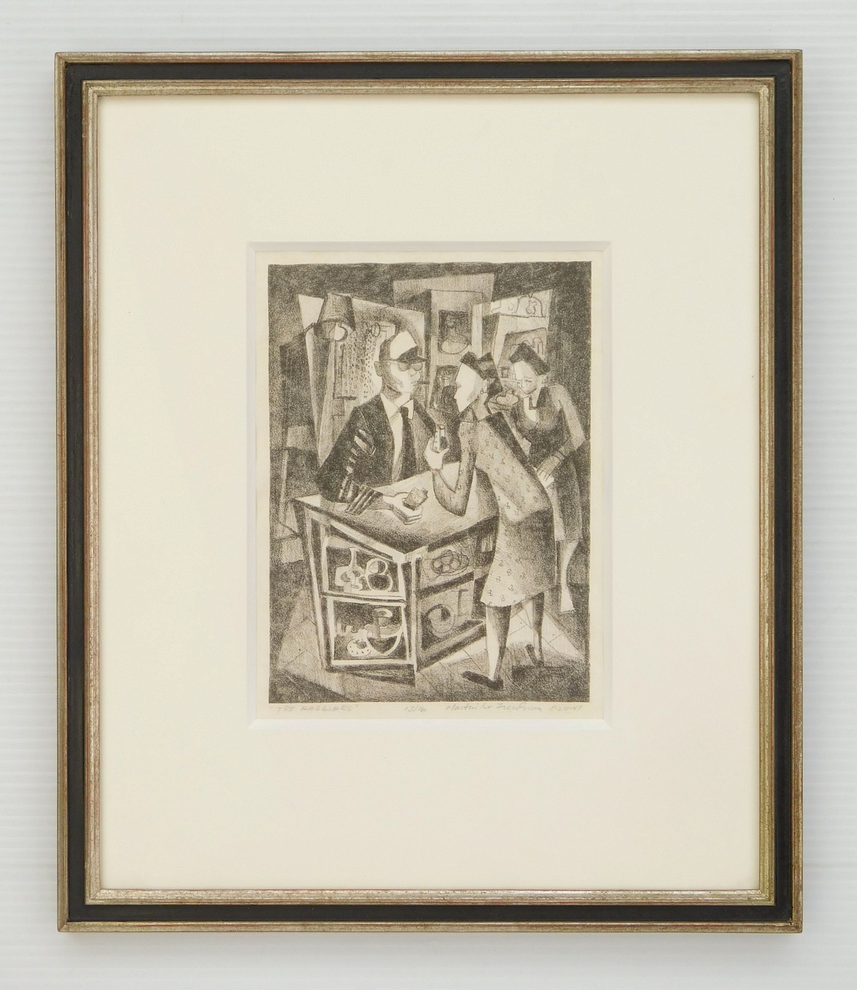 Martin Friedman | The Hagglers (1947) | MutualArt