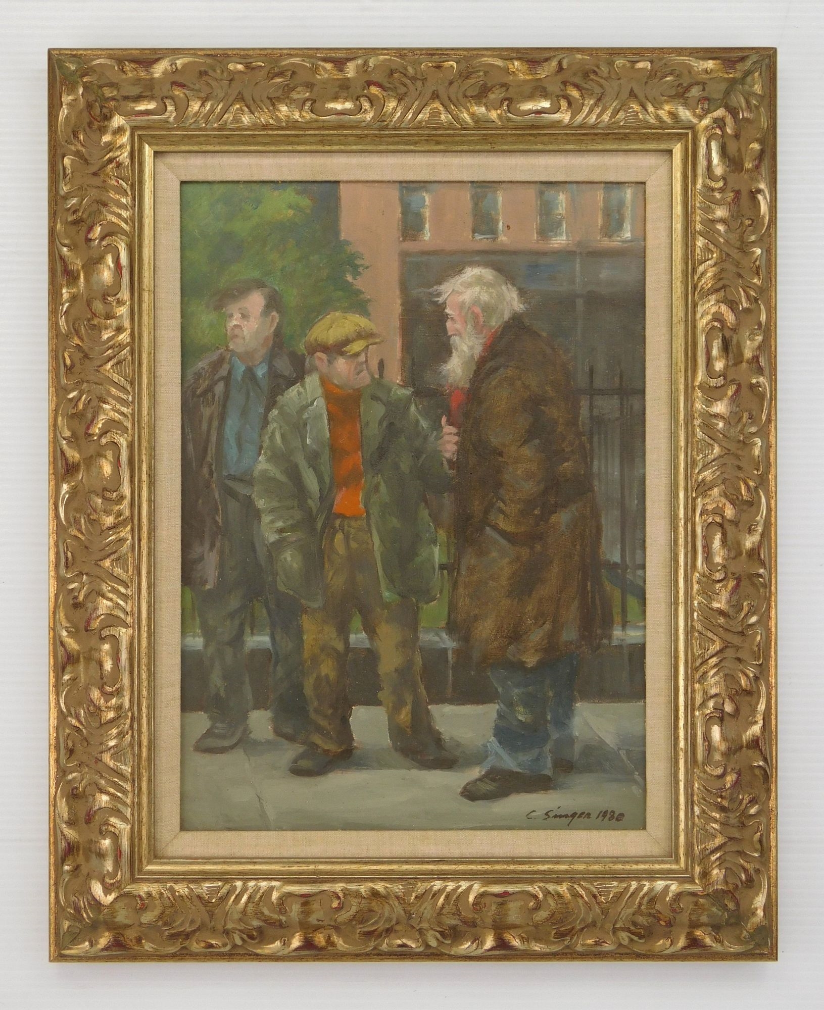 Clyde Singer | The Old Swimming Hole (1937) | MutualArt