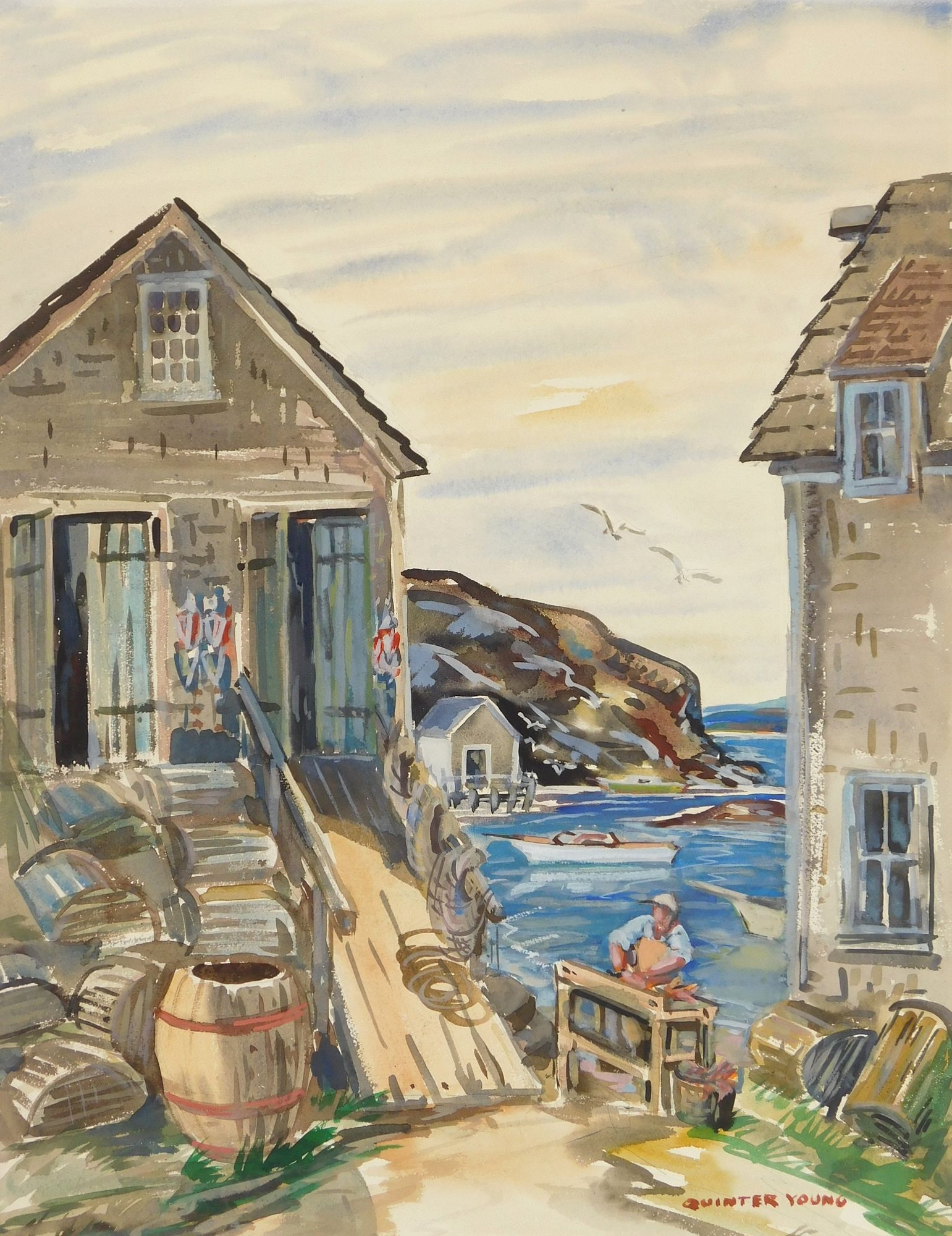 J. Quinter Young | Mohegan Island | MutualArt