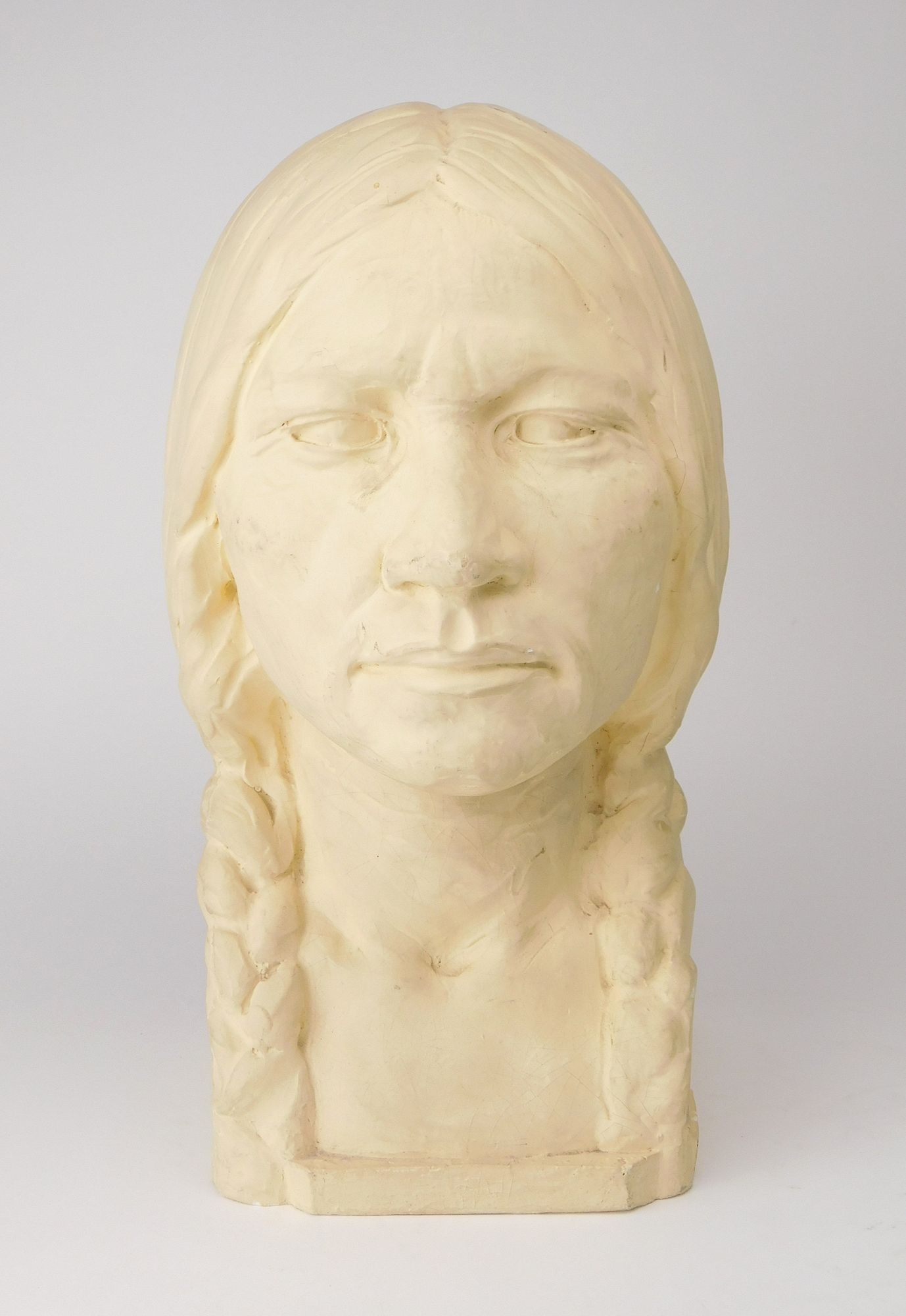 Frank Nelson Wilcox | Bust of an American Indian (1916) | MutualArt