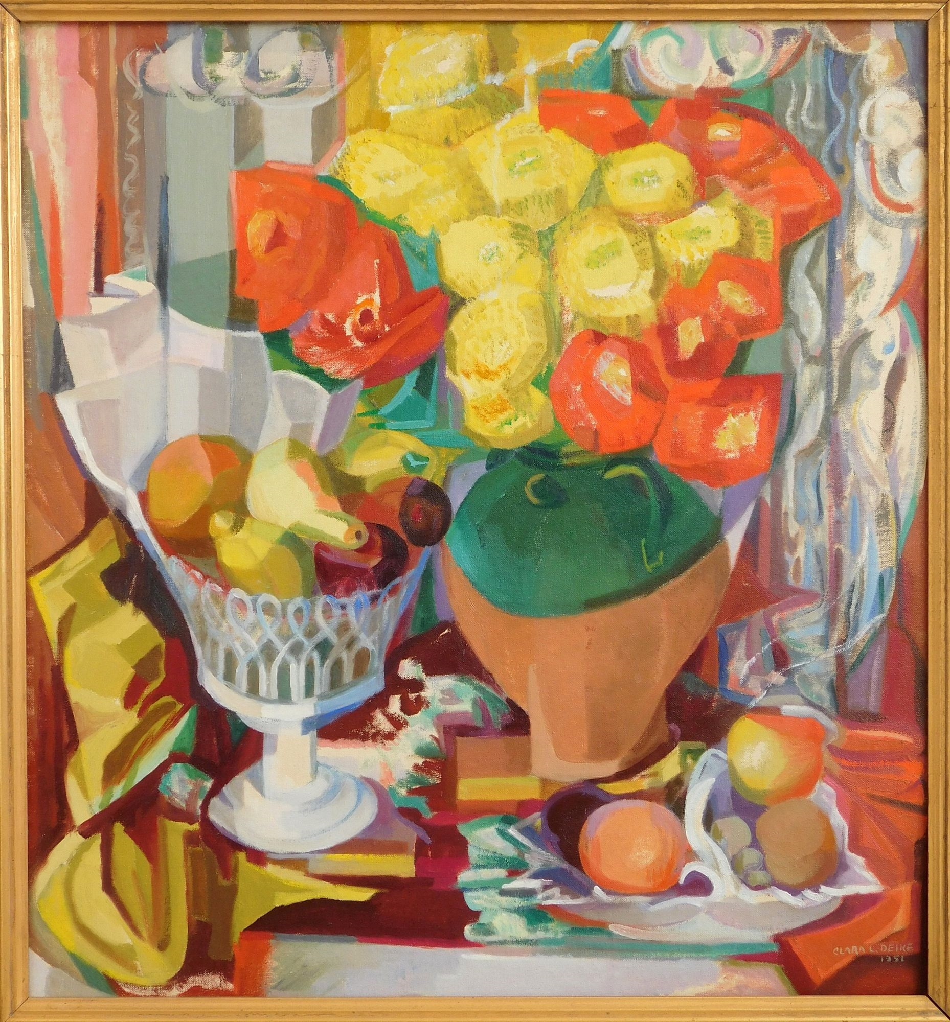 Clara Deike | Summer Bouquet (1951) | MutualArt