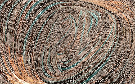 Nasrollah Afjehei | Siah Mashgh (Black Homework) (2008) | MutualArt