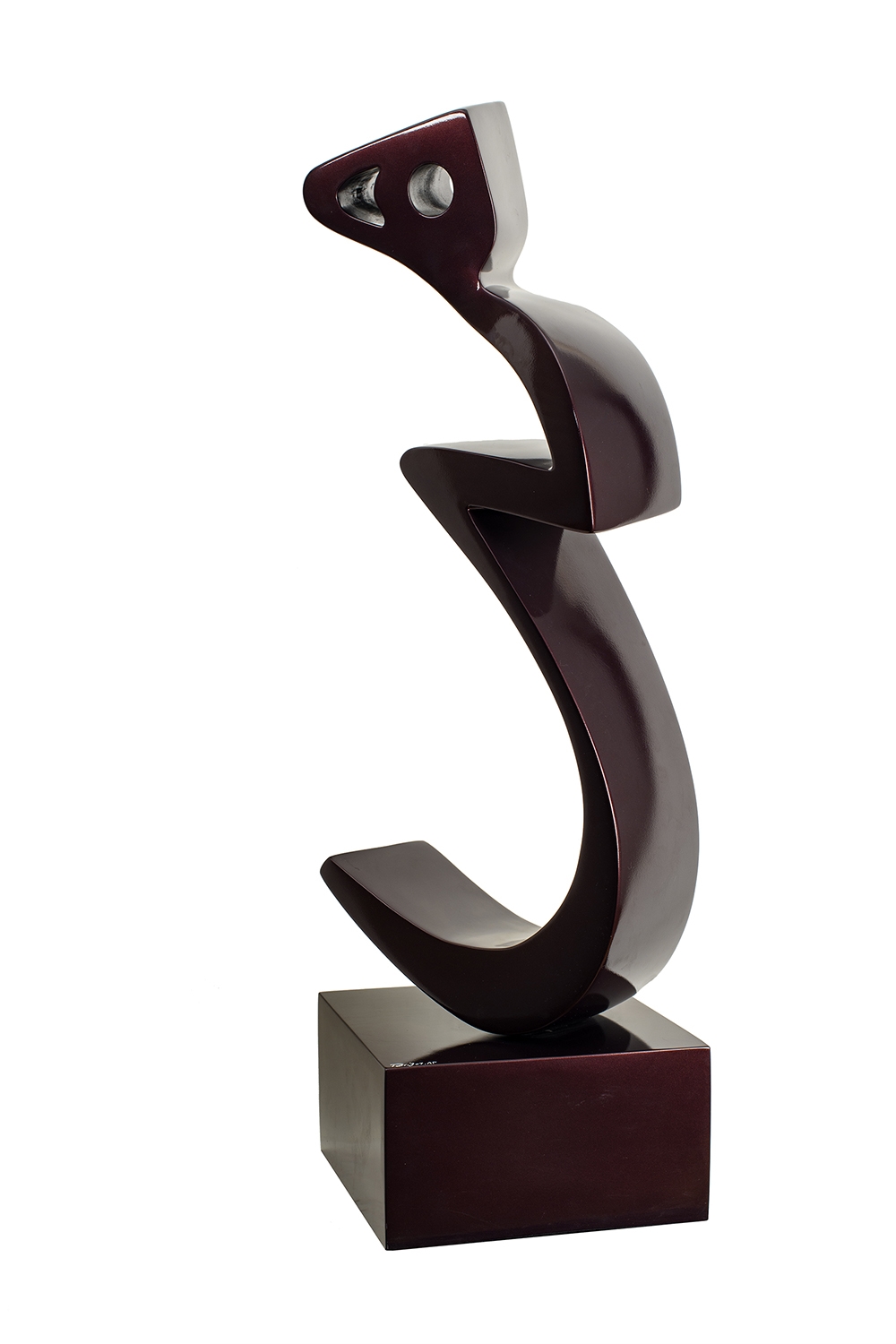 Parviz Tanavoli | Pink Heech (1970) | MutualArt