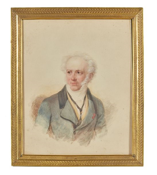 Jean Baptiste Isabey | Self-portrait Watercolor and white gouache ...