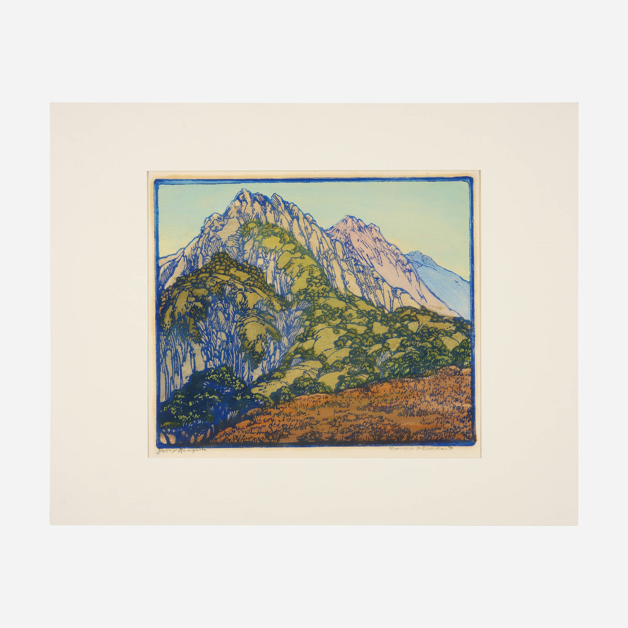 Frances H. Gearhart | Valley Ramparts (Circa 1932) | MutualArt