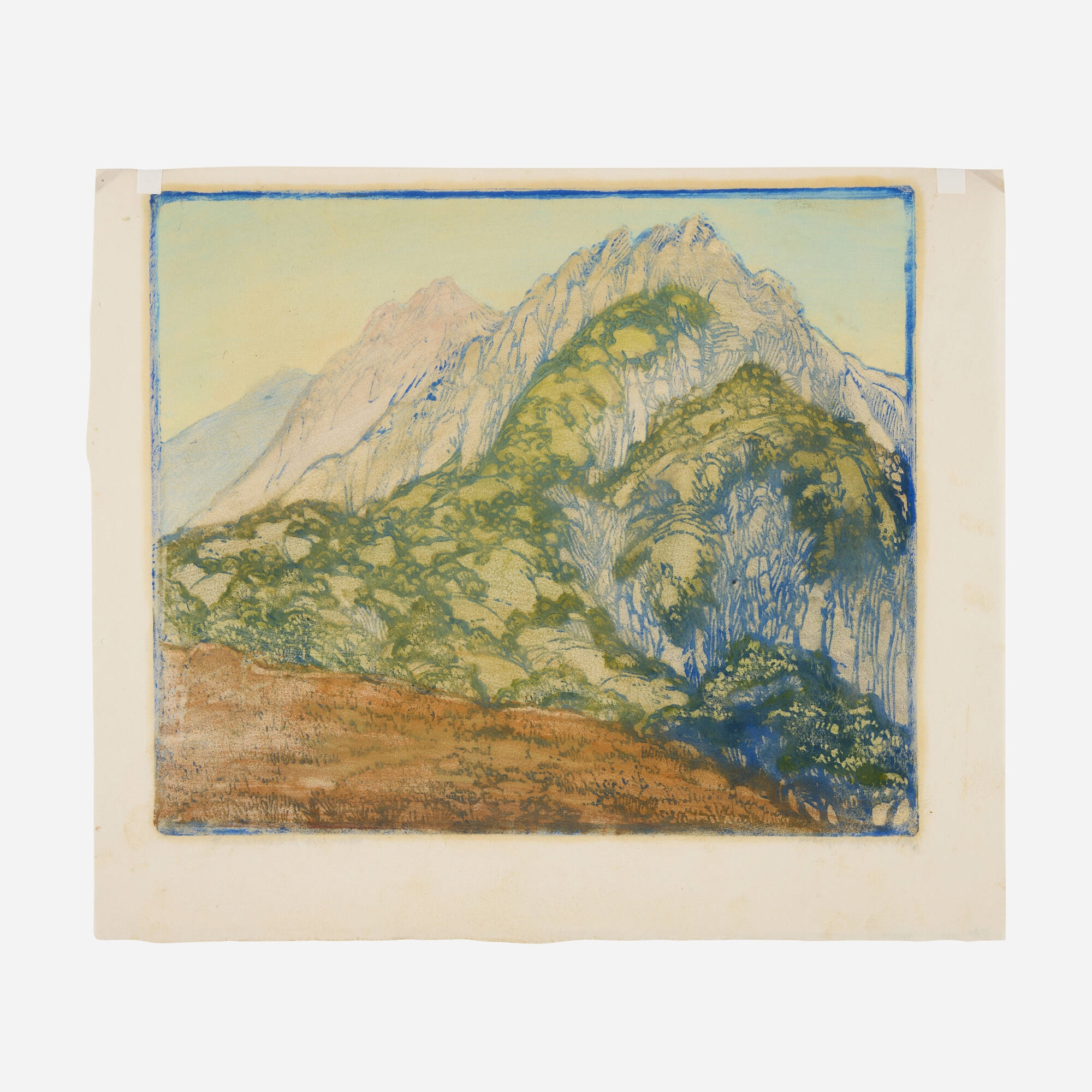 Frances H. Gearhart | Valley Ramparts (Circa 1932) | MutualArt