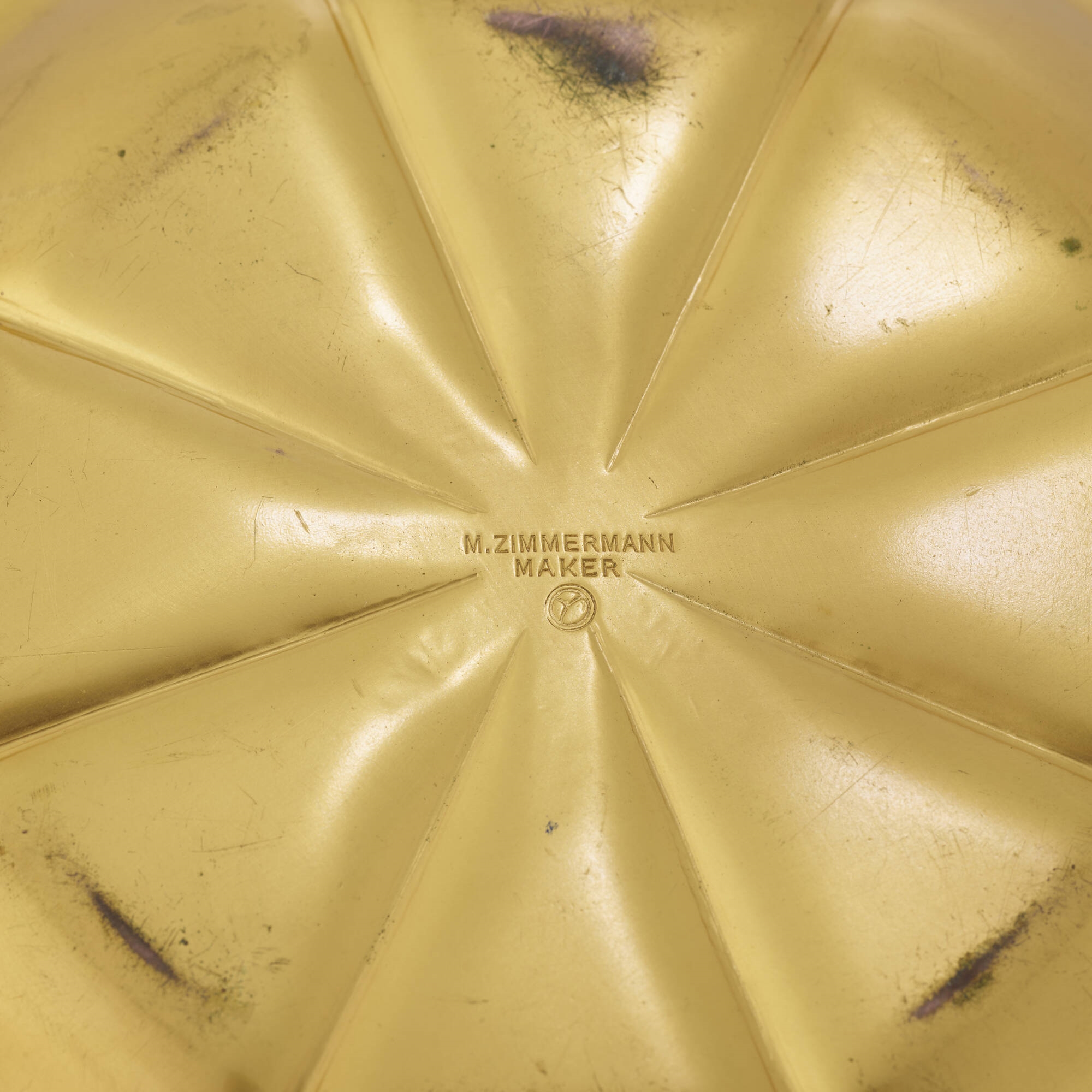 Marie Zimmermann | Round centerpiece bowl and Lotus dish (Circa 1925 ...