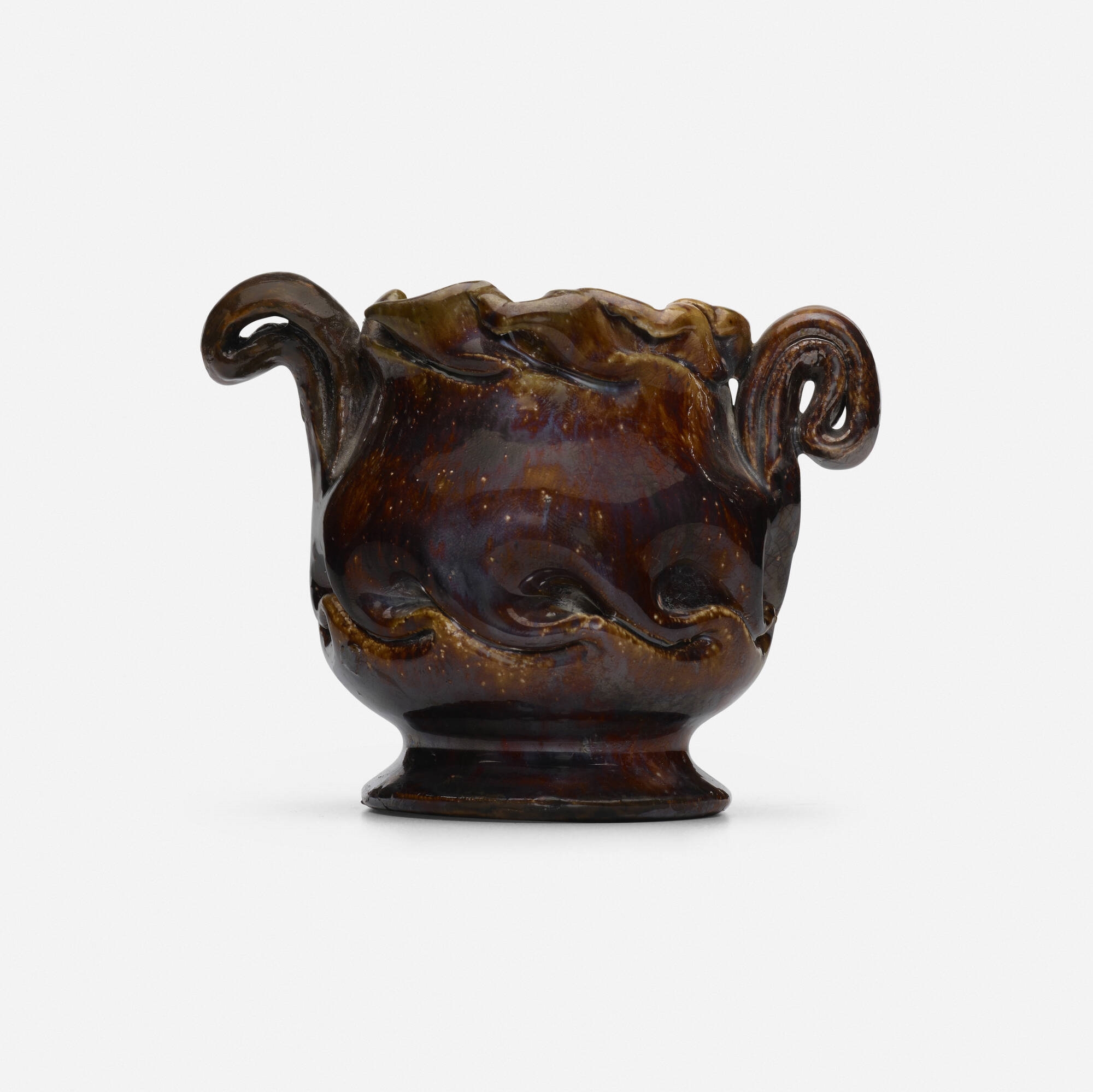 George Ohr | vase (1898 - 1910) | MutualArt