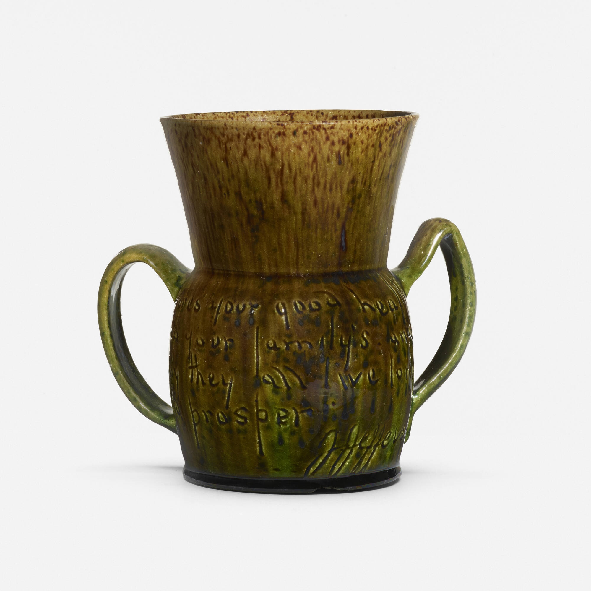 George Ohr | vase (1898 - 1910) | MutualArt