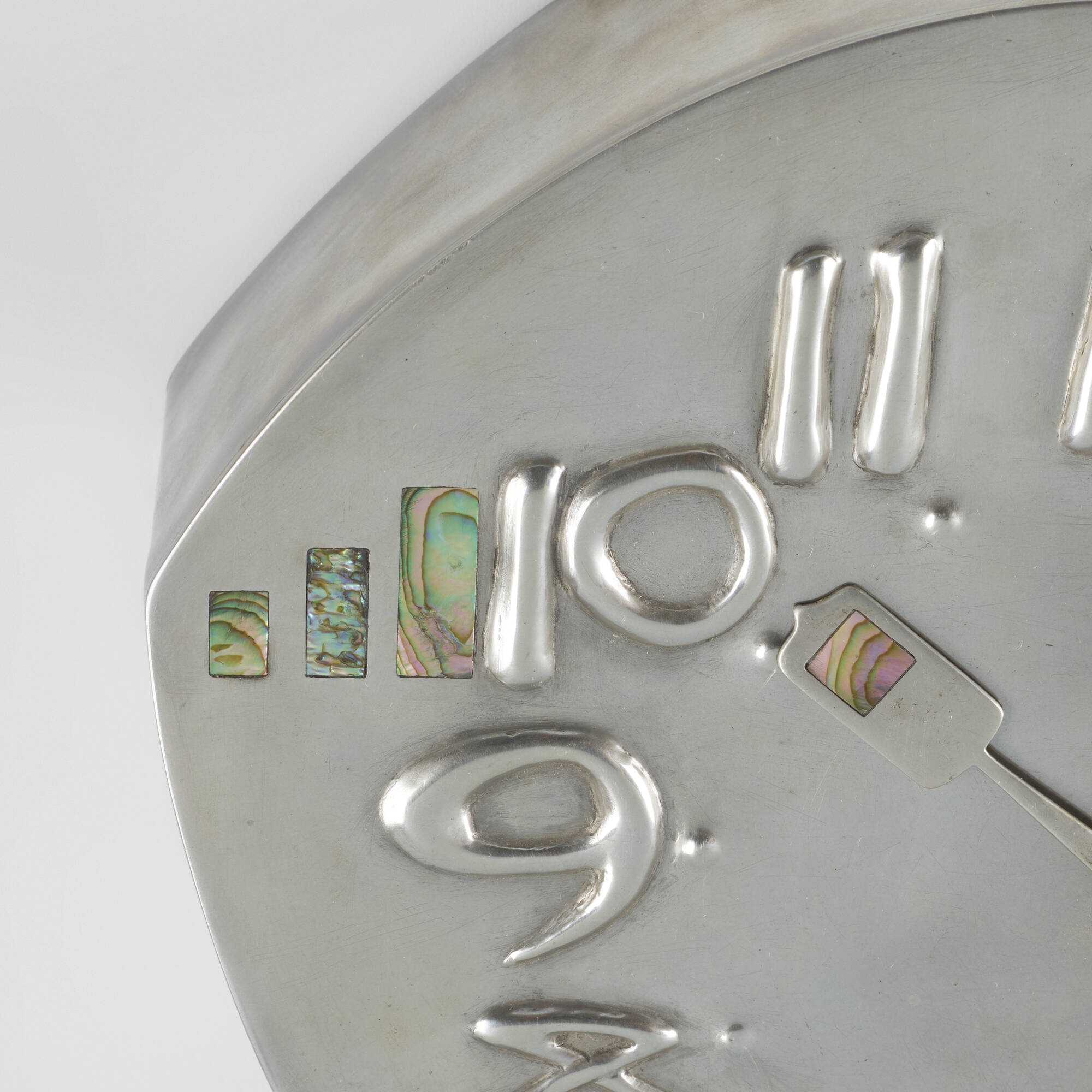 Archibald Knox | Rare Tudric wall clock, model 094 (1902 - 1905 ...