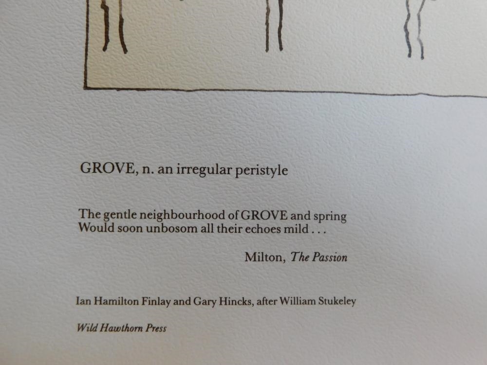 Ian Hamilton Finlay | Errata | MutualArt