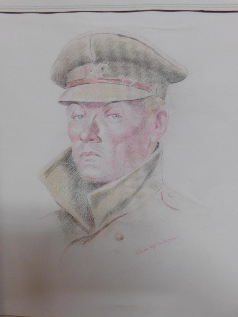 William Tefft Schwarz | Military Portraits | MutualArt