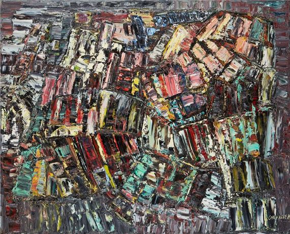 Jacques Chevalier | Abstract composition | MutualArt