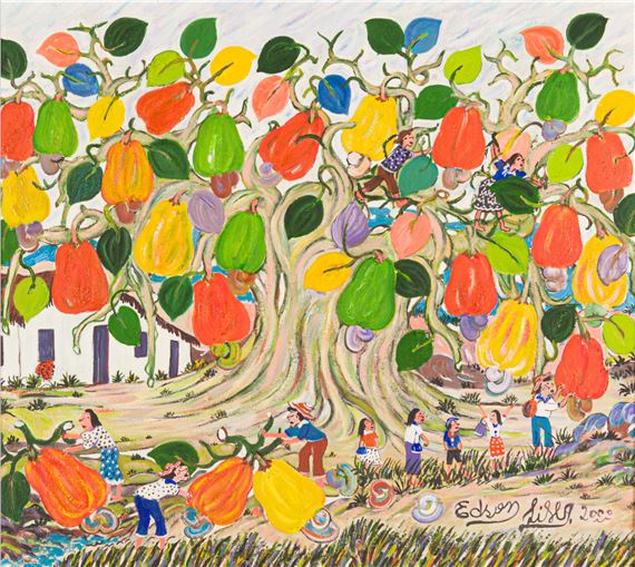 Edson Lima | Colheita de cajú (2000) | MutualArt