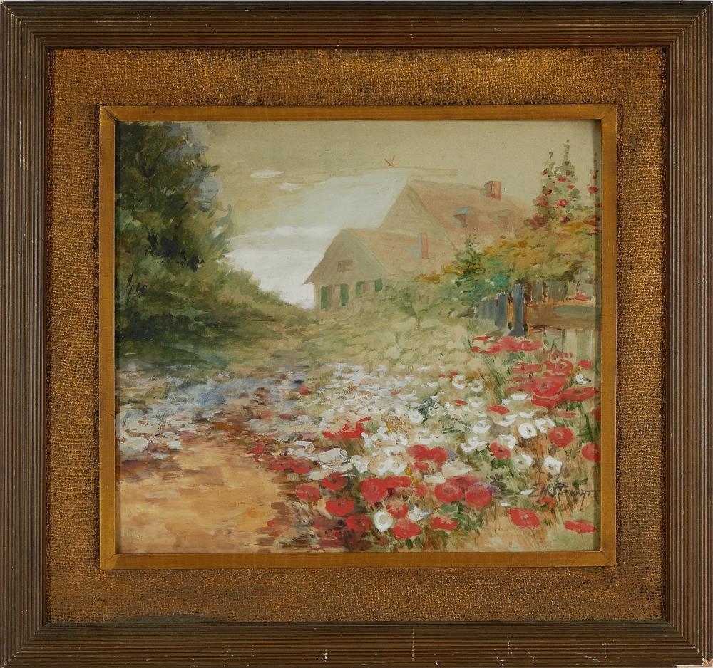 Edith Hoyt Stewart | POPPY PATCH | MutualArt