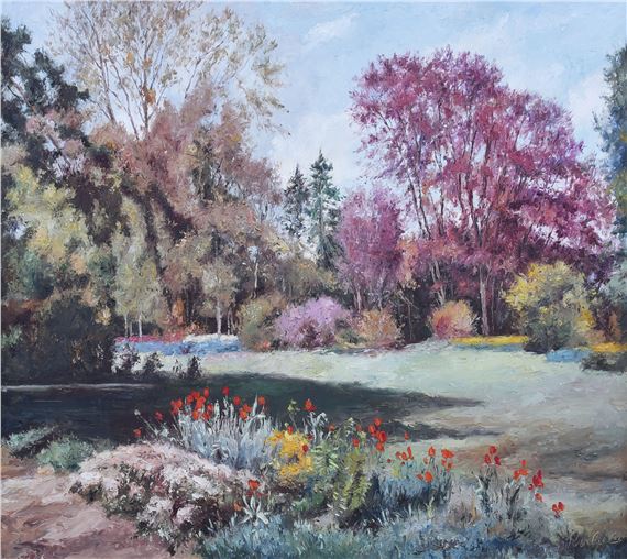 Siegfried Rochel | Spring Garden | MutualArt