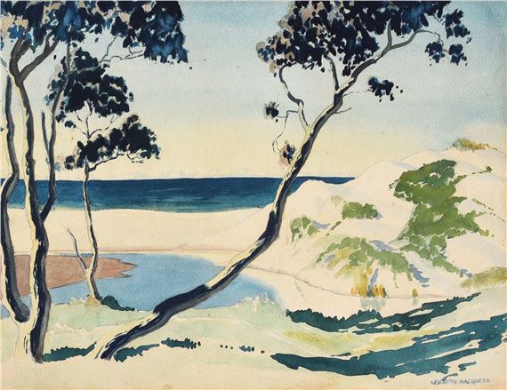 Kenneth MacQueen | By The Sea (1948) | MutualArt
