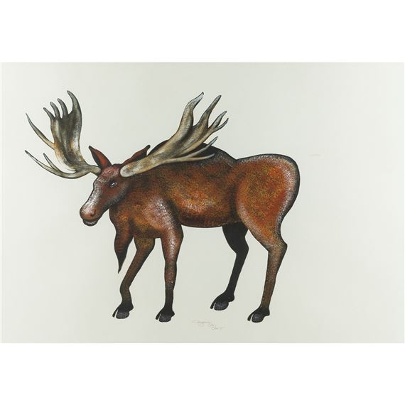 Benjamin Chee Chee | Deer | MutualArt