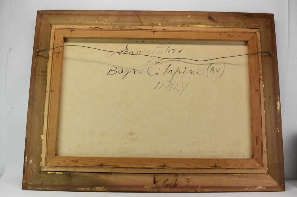 Franco Puliti | Vintage Oil on Canvas of Italian Village | MutualArt