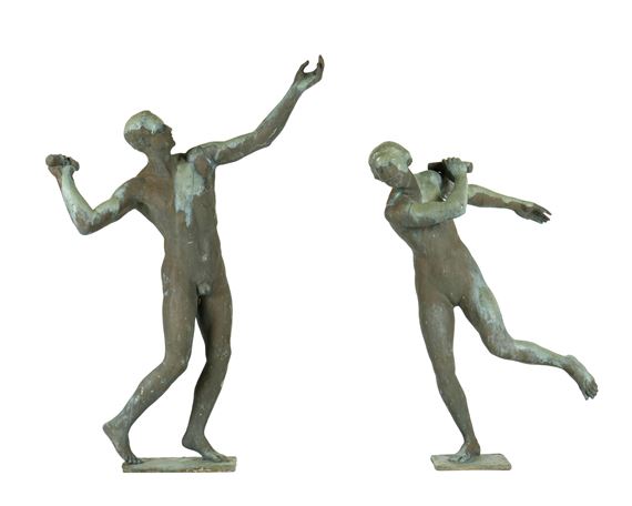 Willy Menzner | 1936 Olympic Tennis sculpture (28) | MutualArt
