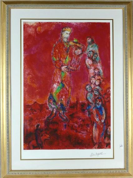 Marc Chagall | The Ten Commandments | MutualArt