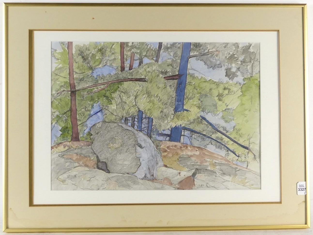 Isabel Cleland Rowe | Rocky Shore, Georgian Bay | MutualArt