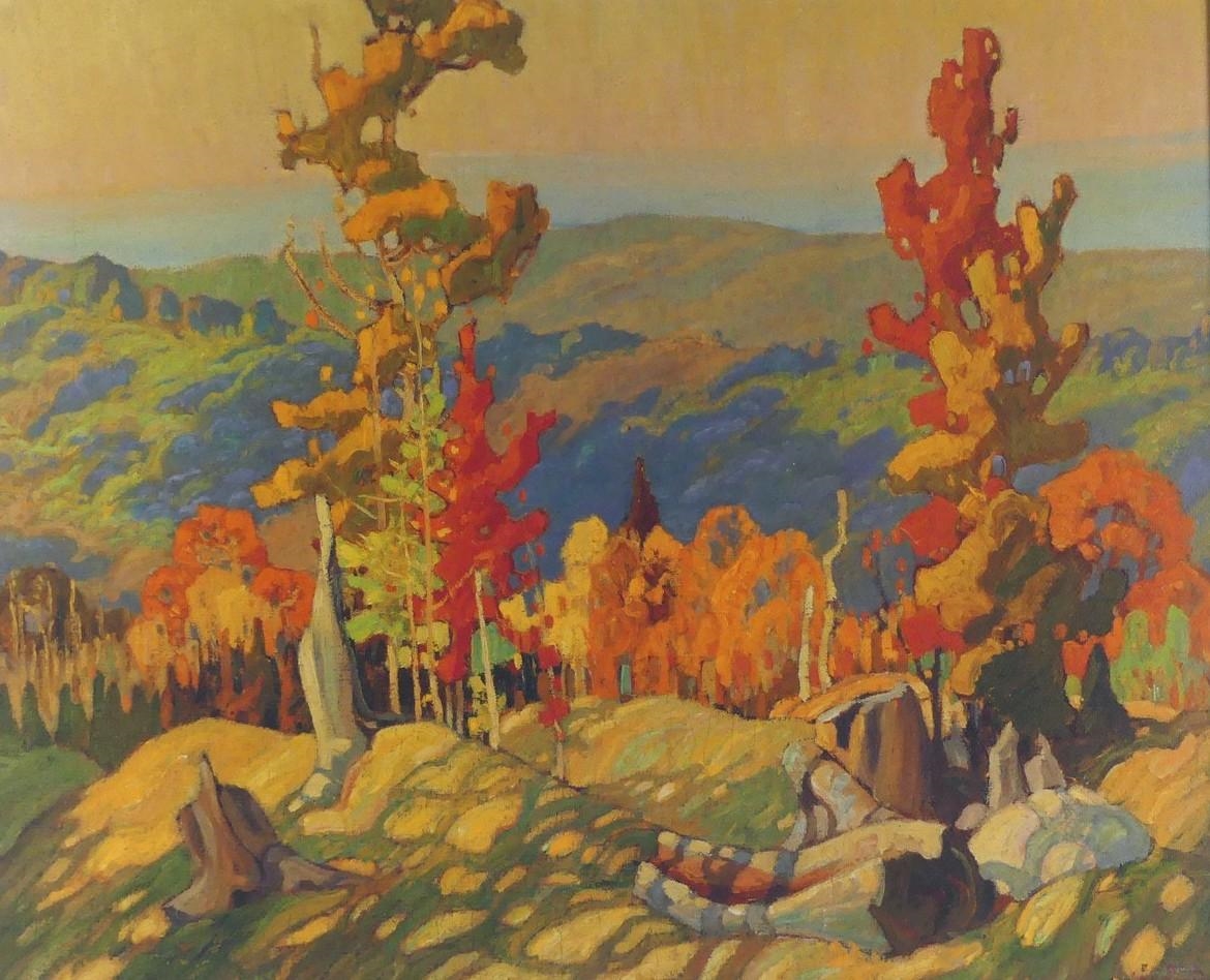 Franklin Carmichael | Autumn in Northland | MutualArt