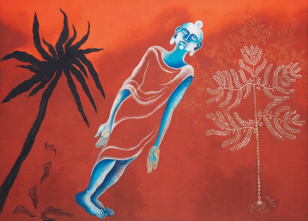 Arpana Caur | Tree Of Suffering Tree Of Enlightenment (2004) | MutualArt