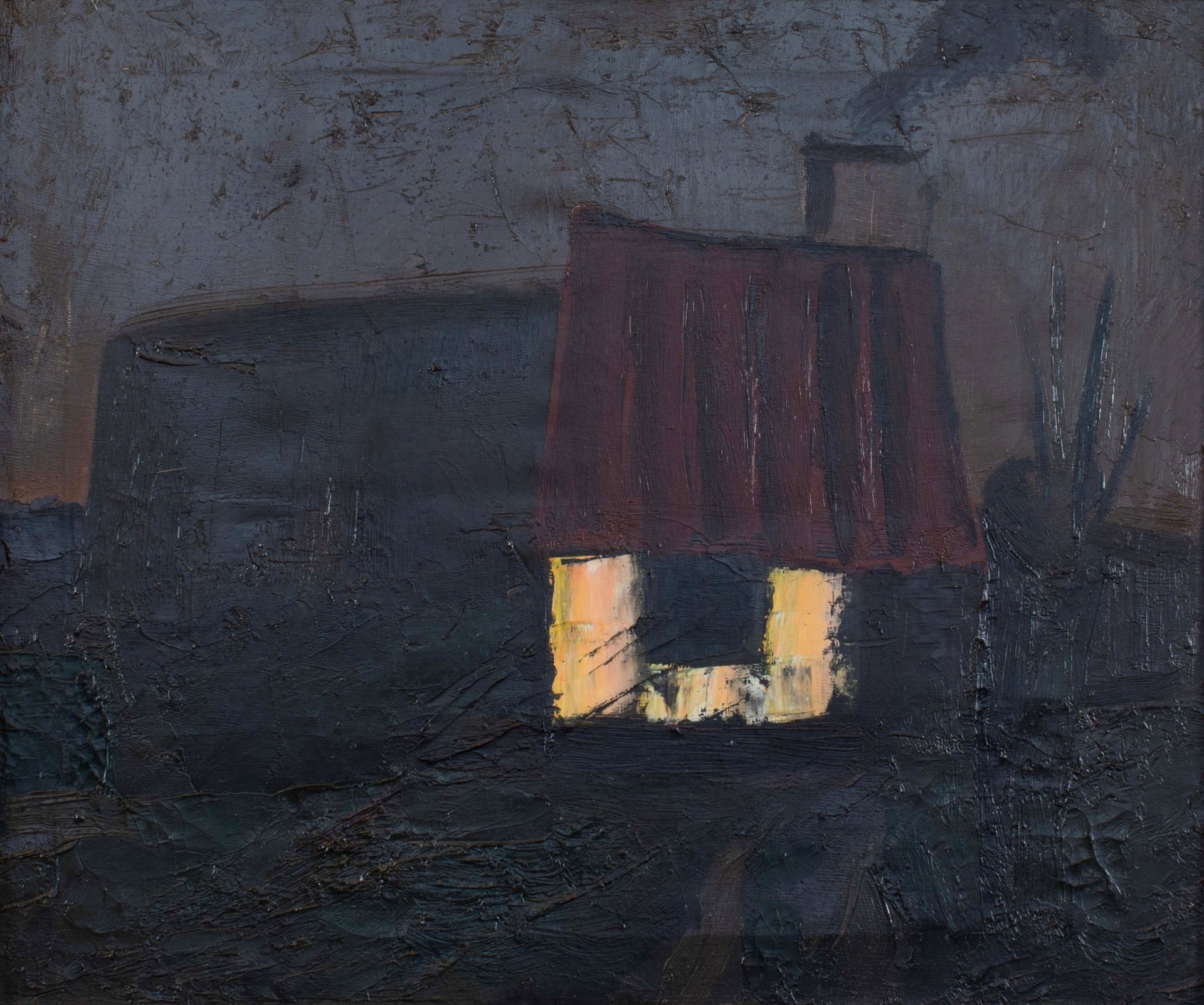 Constant Permeke | Ferme blanche au toit rouge | MutualArt
