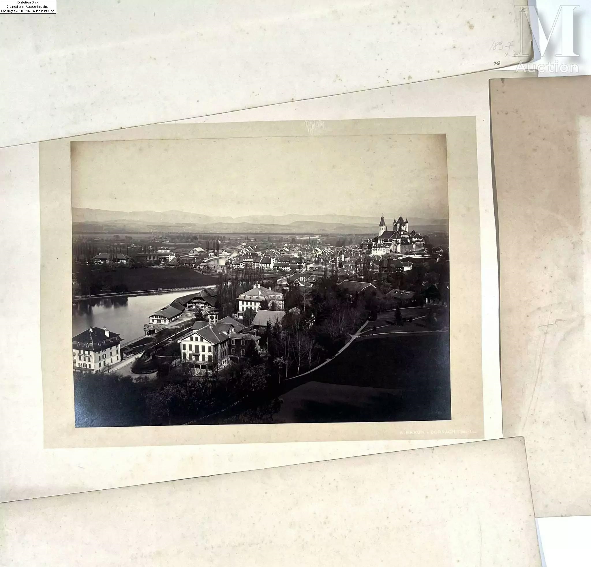 Adolphe Braun | 4 panoramas et grands formats (Circa 1870) | MutualArt