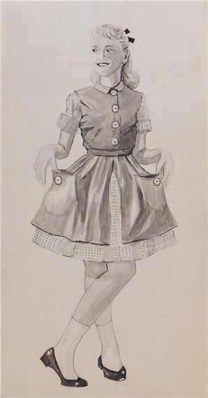 Haddon H. Sundblom | Curtsy (1952) | MutualArt