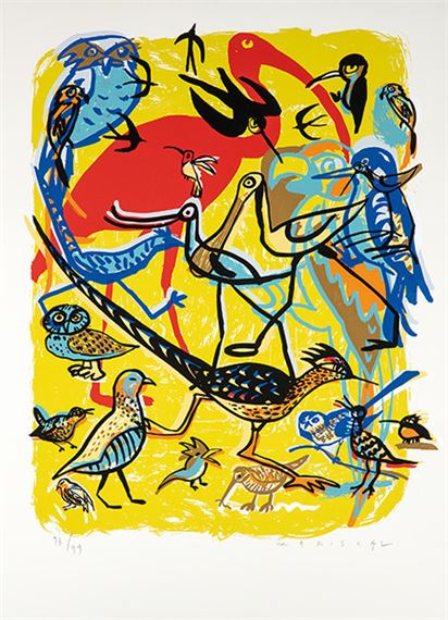 Javier Mariscal | Dos Pájaros (2004) | MutualArt