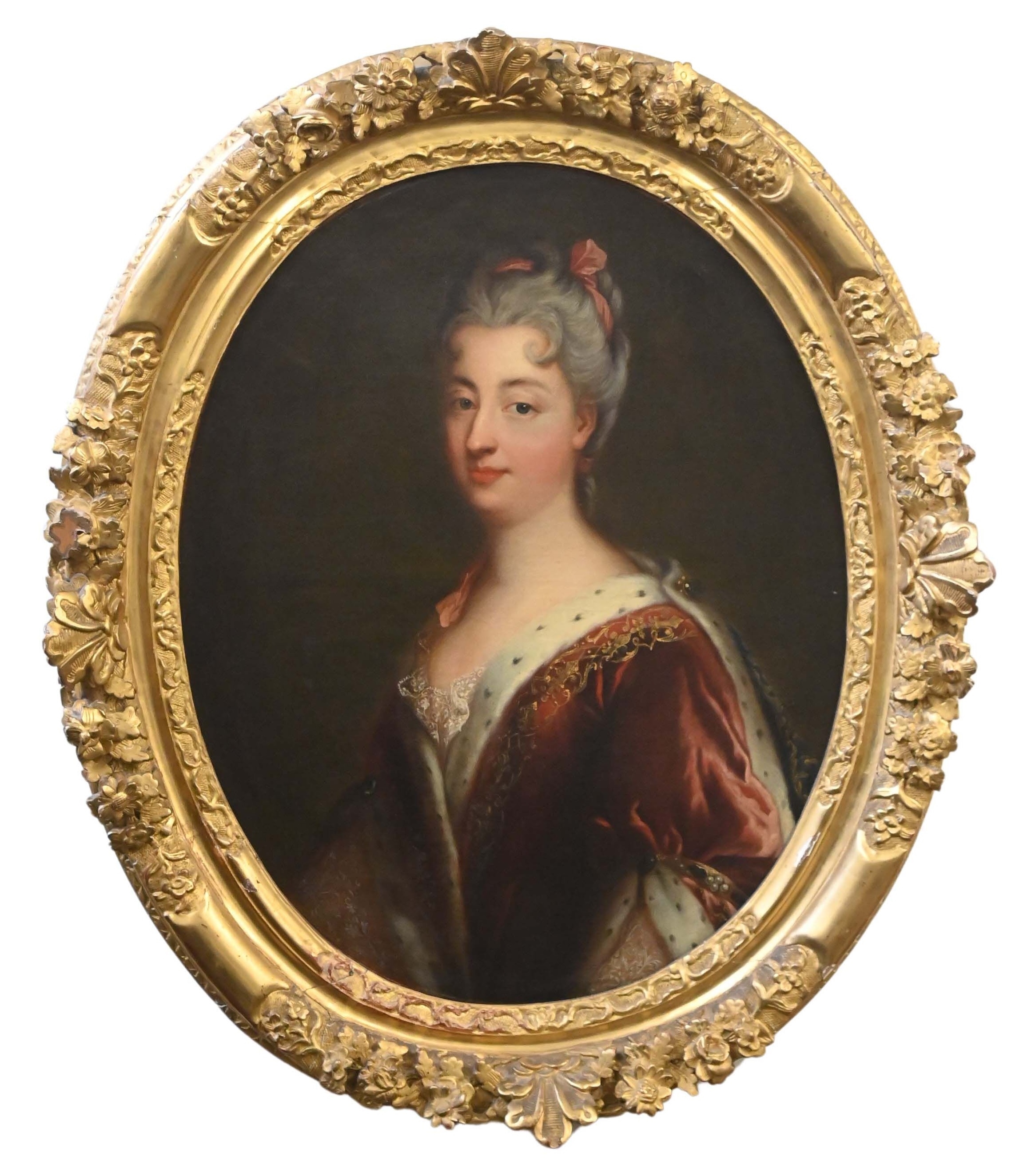 François de Troy | Portrait d'Elisabeth-Charlotte de Bavière, princesse ...
