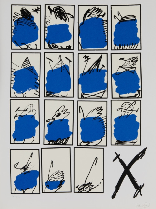 Paco Leal | 5 serigraphs on paper All of them signed and justified 65/ ...