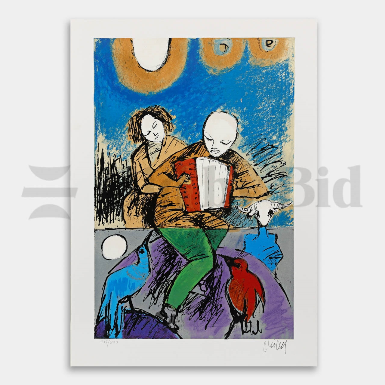 Roberto Chichorro | ROBERTO CHICHORRO (n.1941), SERIGRAFIA (1966 ...