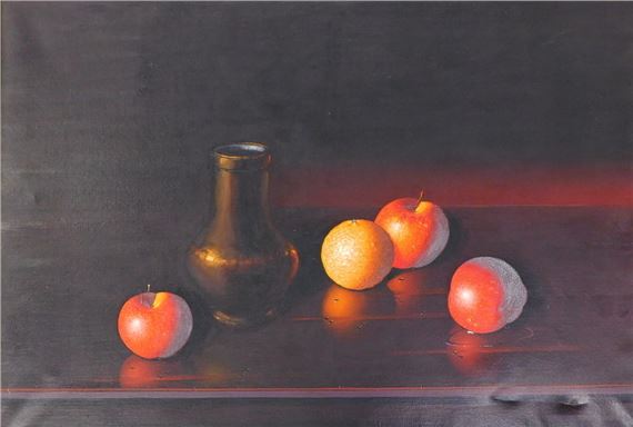 Luciano Guarnieri | Fruit and vase still life | MutualArt