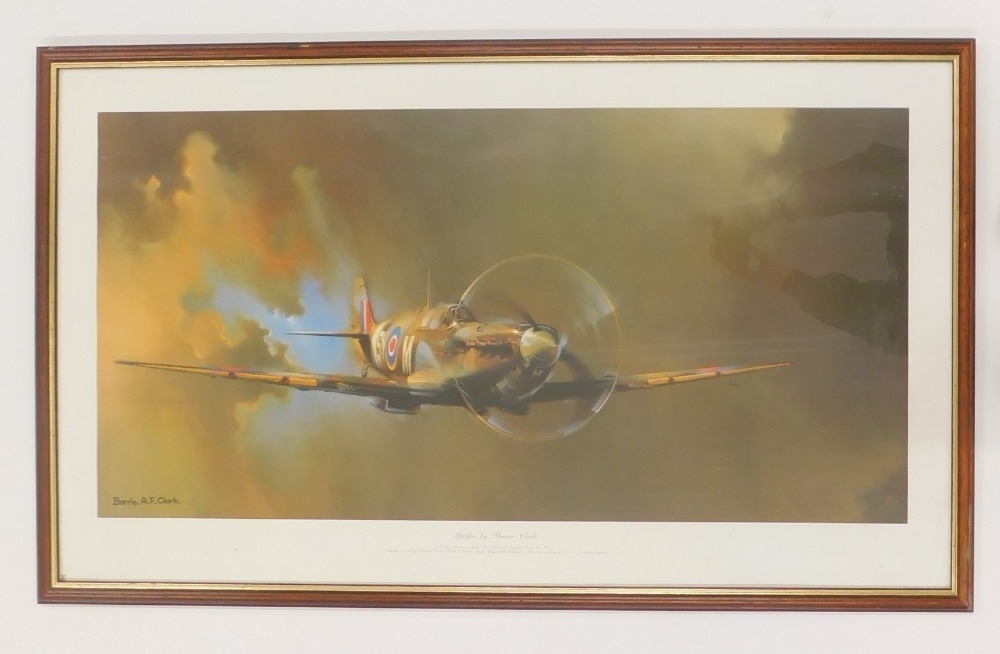 Barrie A.F. Clark | After Barry AF Clarke. Spitfire print | MutualArt