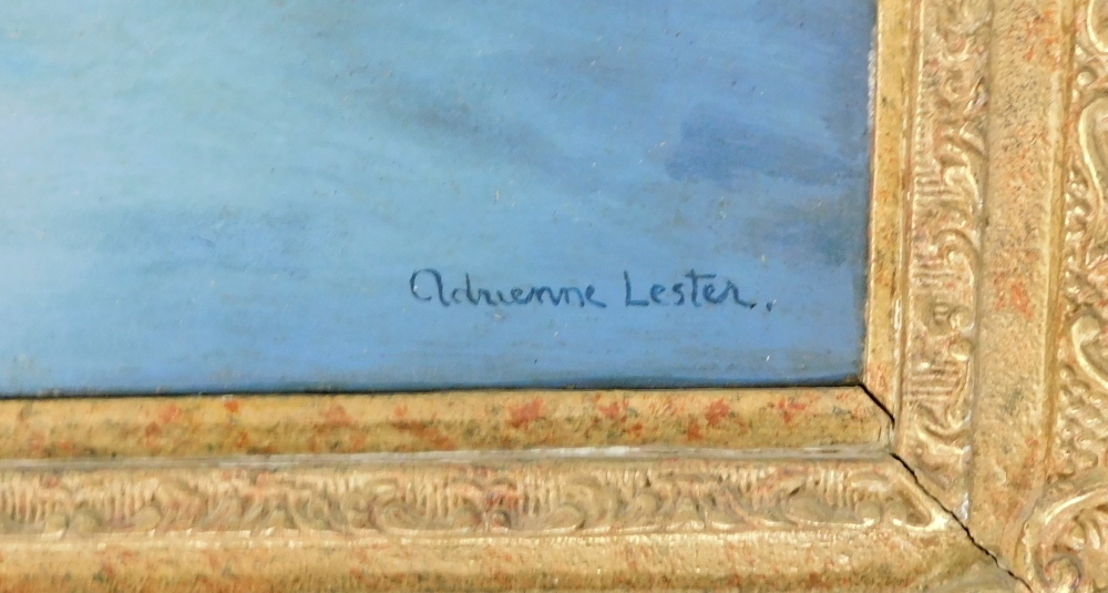 Adrienne Lester | Two cats | MutualArt