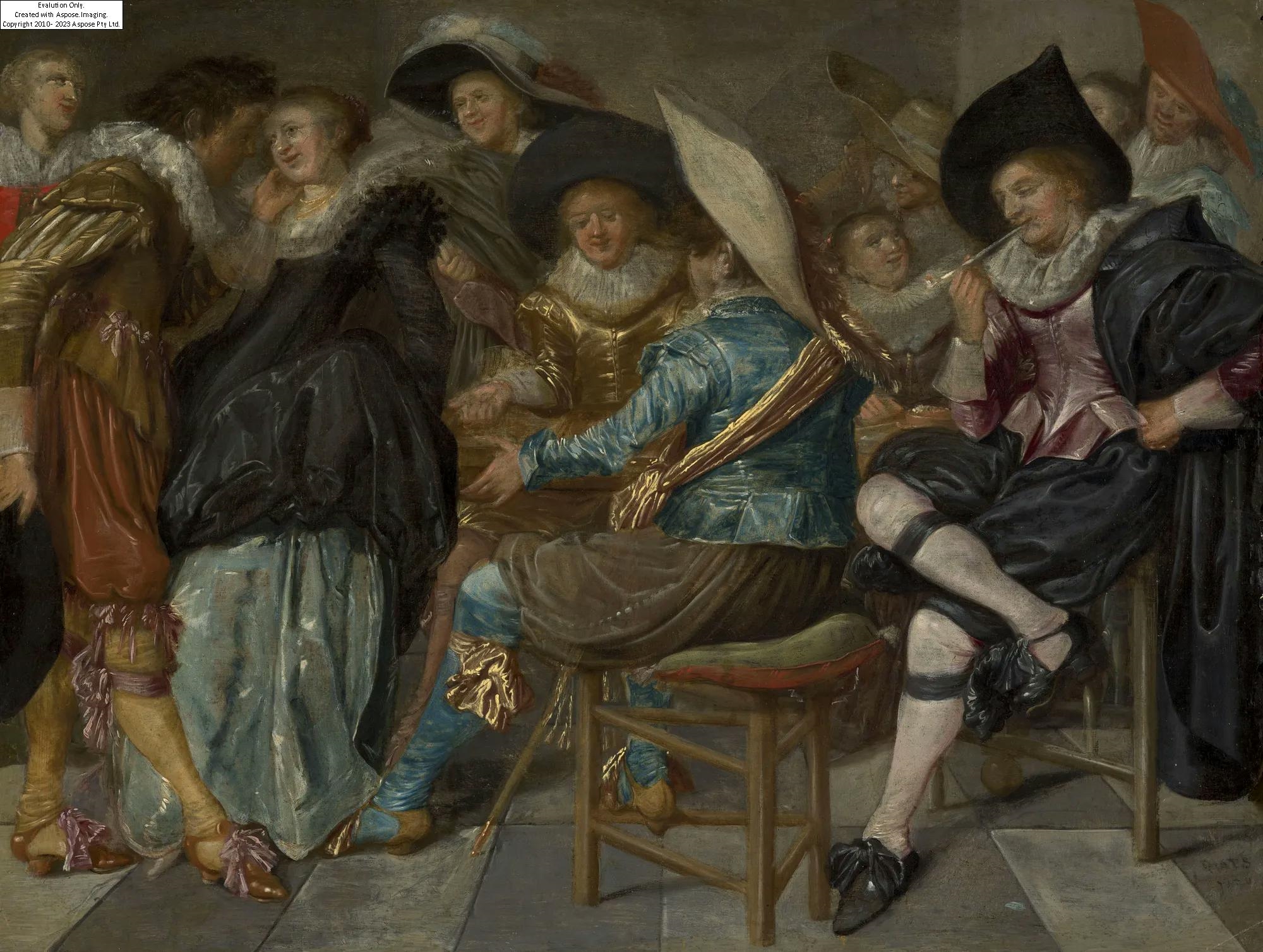 Dirck Hals | Joyeuse compagnie | MutualArt