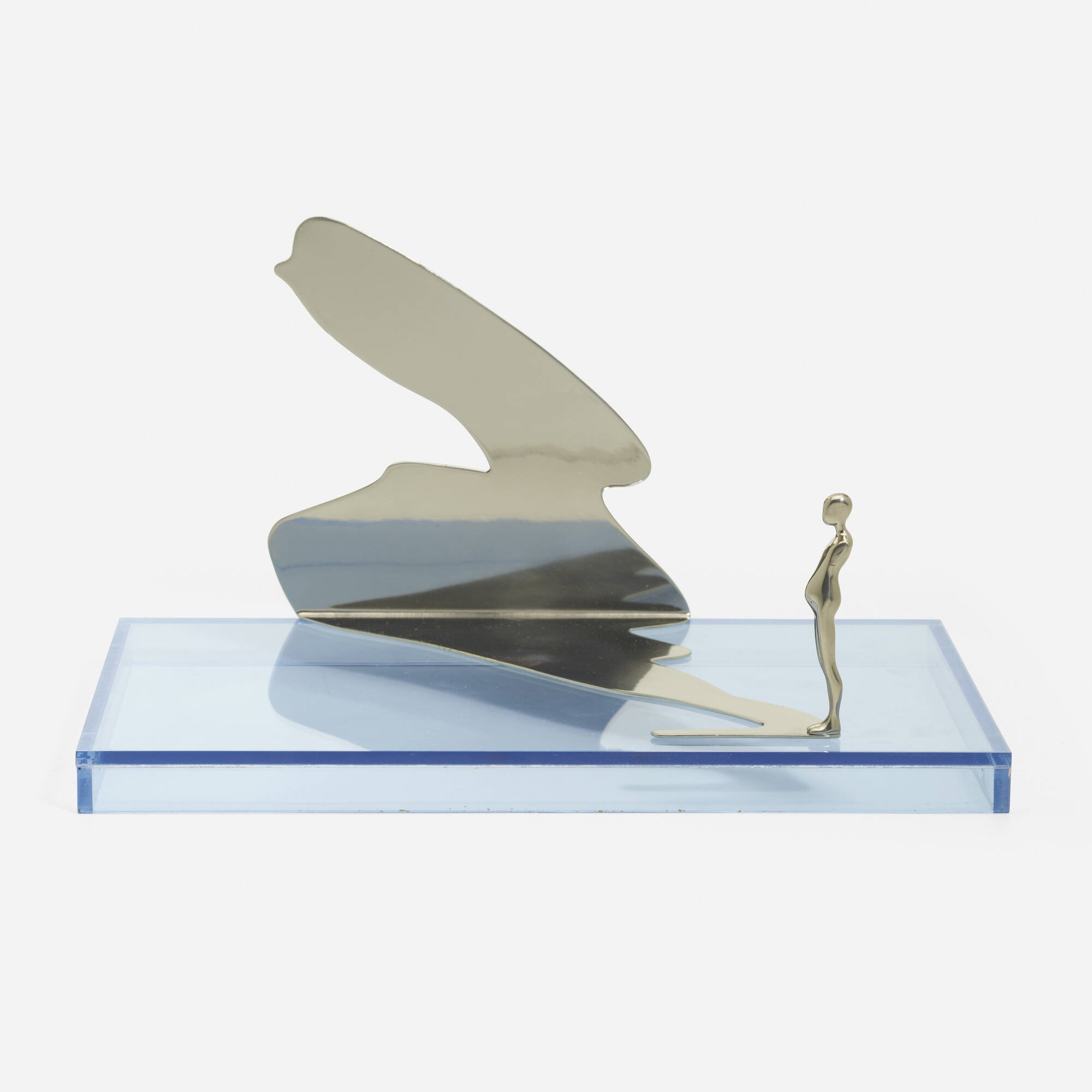 Ernest Trova | Study Falling Man: Circular Grid | MutualArt