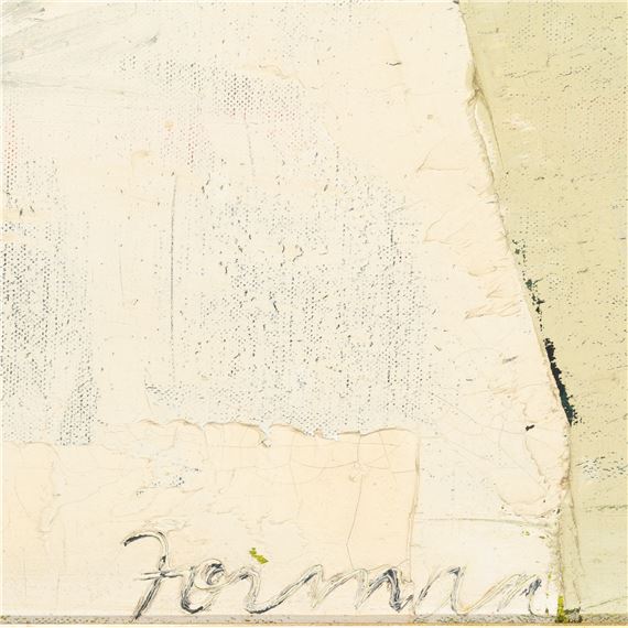 Alice Forman | Still Life in White on Green | MutualArt