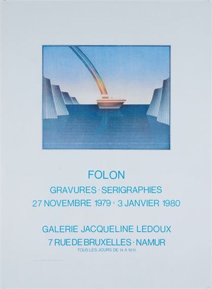 Jean-Michel Folon | FOLON GRAVURES-SERIGRAPHIES 1979-1980 (1979 - 1980 ...