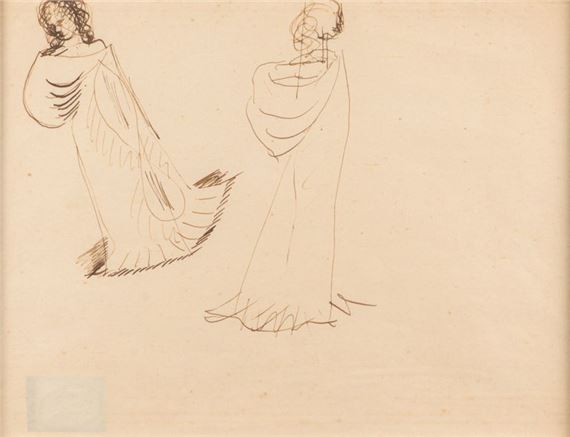 Lucien Coutaud | Étude de costumes pour le Château des Papes d'André de ...