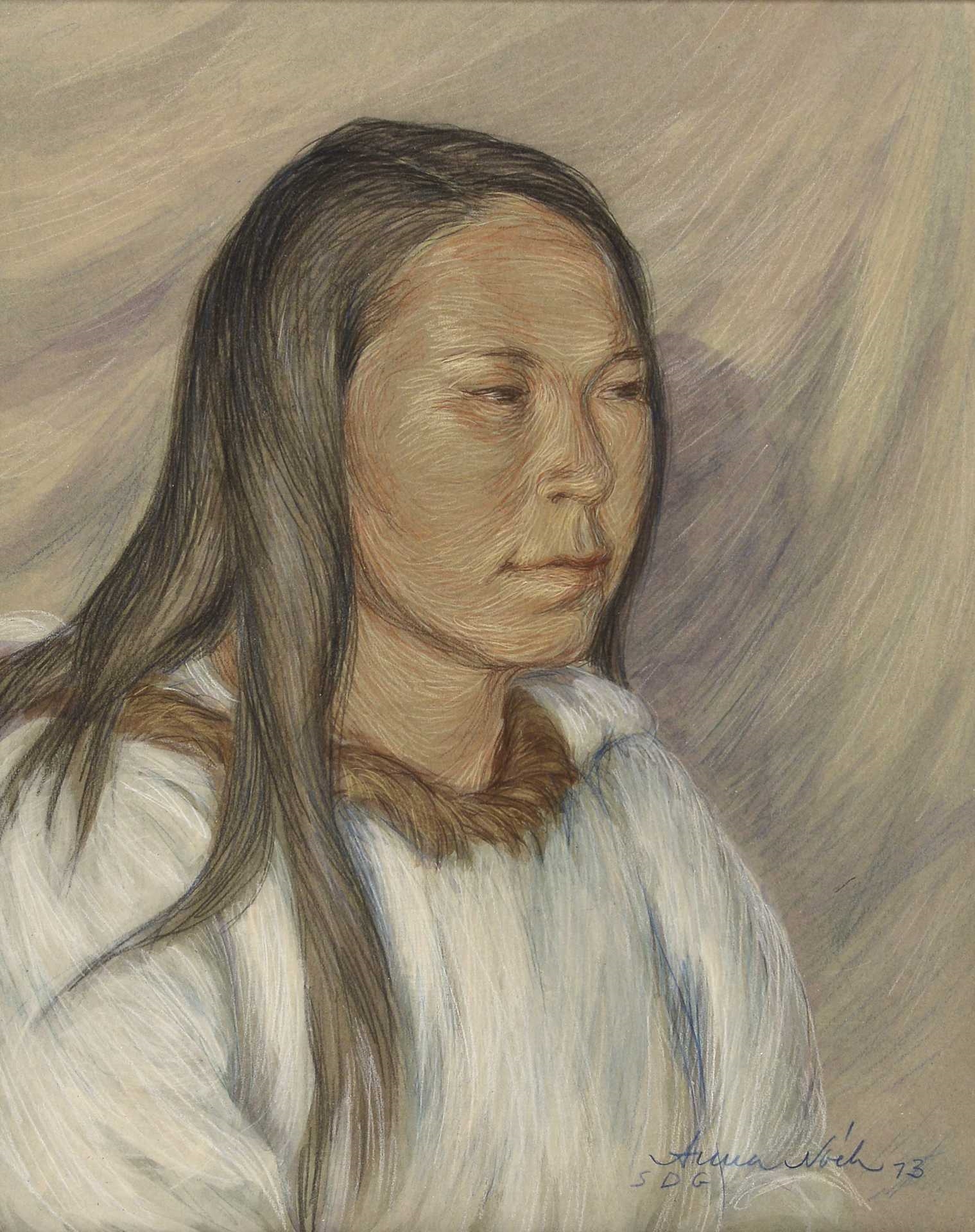 Anna Noeh | Study of Marflia - 1973 (1973) | MutualArt