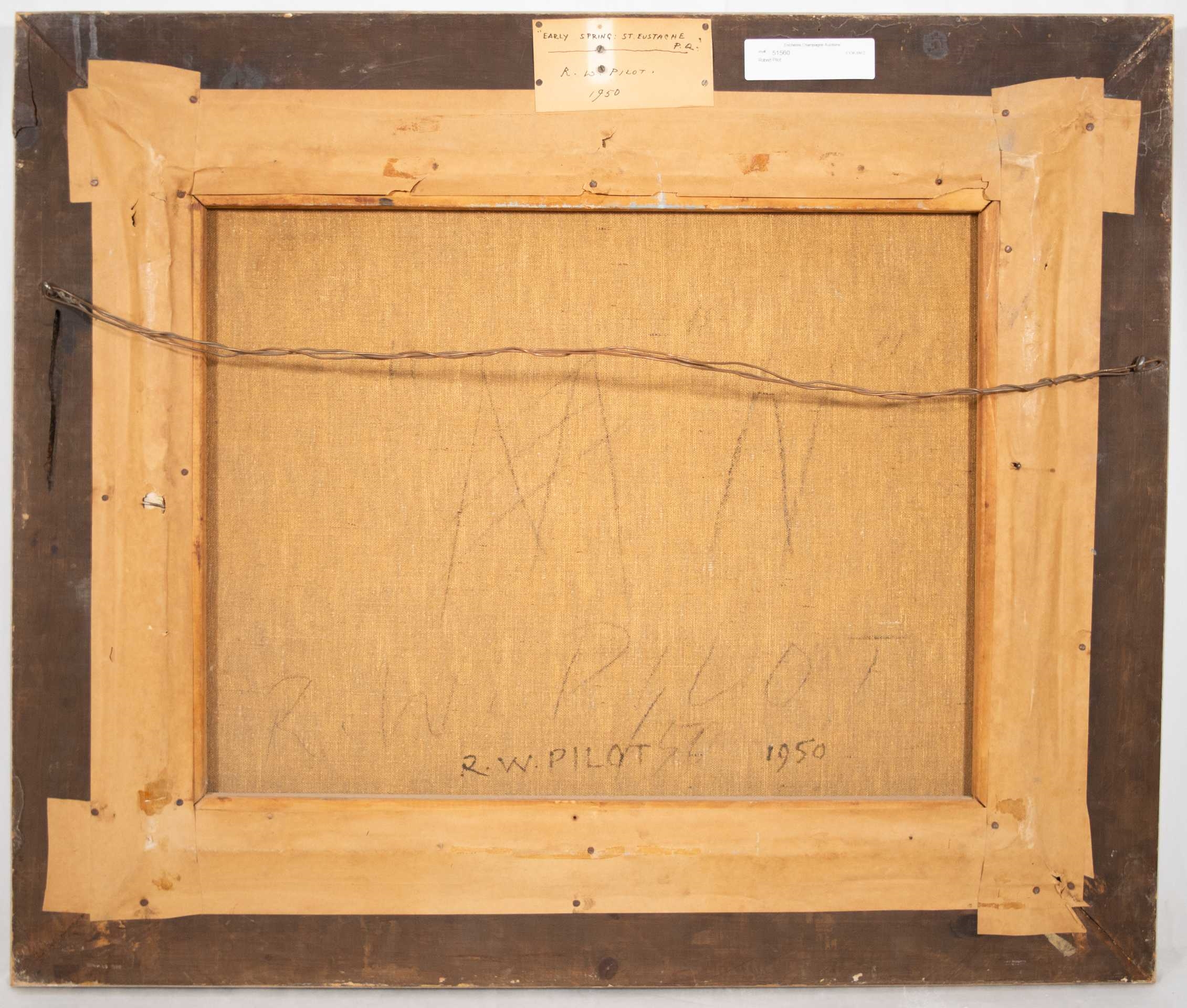 Robert Pilot | Early Spring : St-Eustache - 1950 (1950) | MutualArt