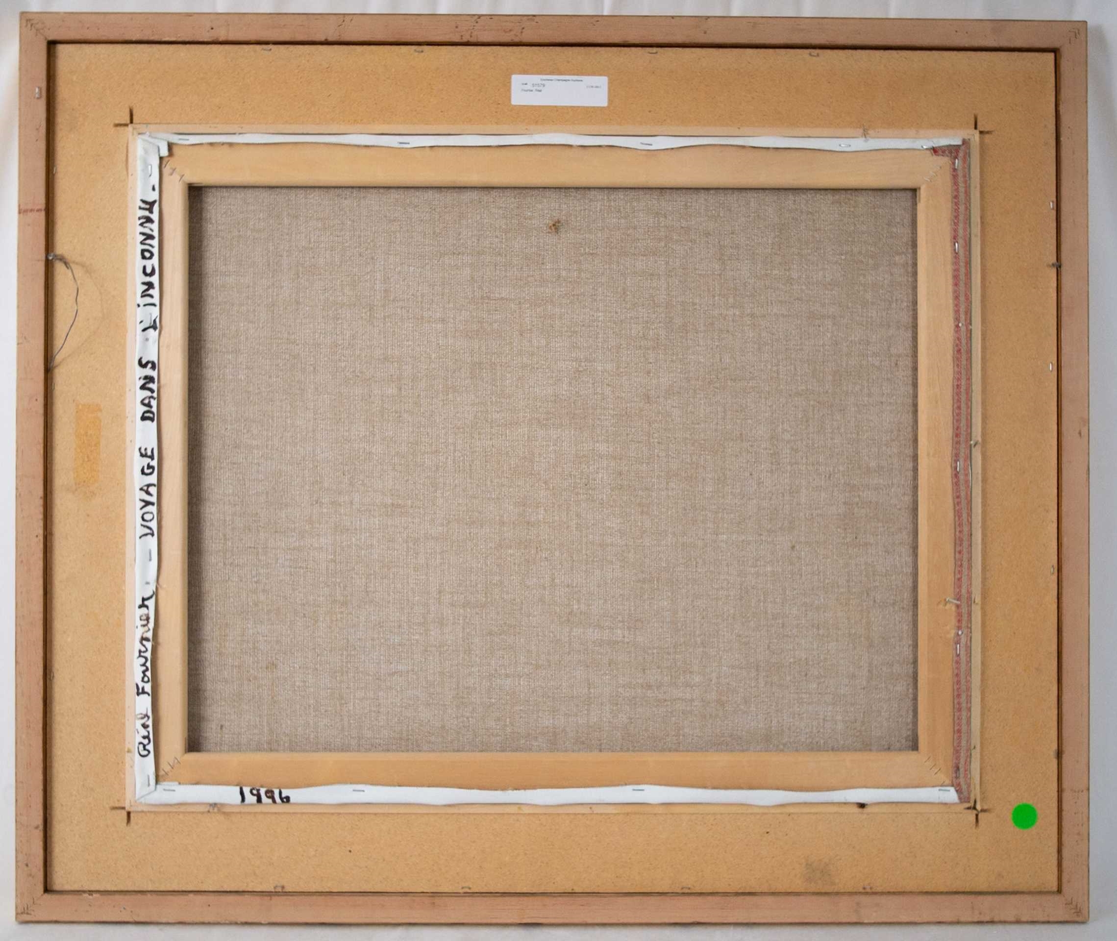 Real Fournier | Voyage dans l'inconnu - 1996 (1996) | MutualArt