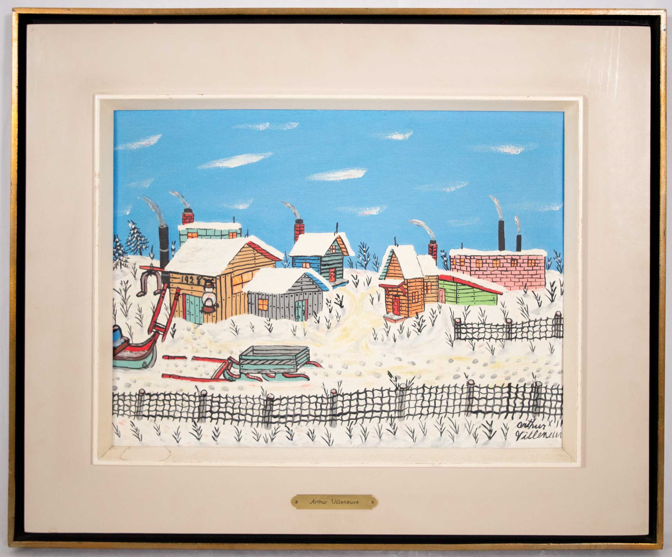 Arthur Villeneuve | L'hiver | MutualArt
